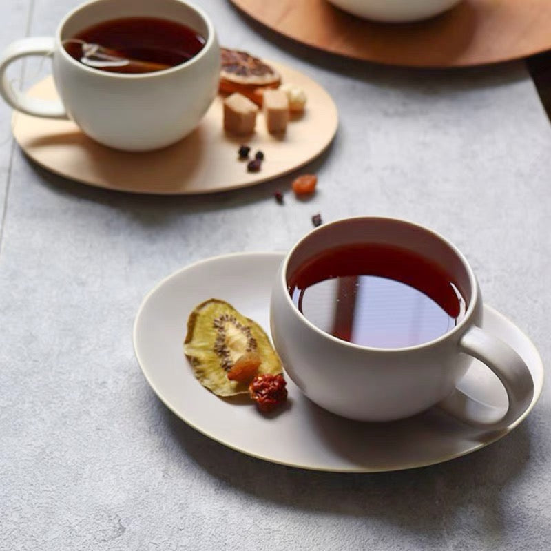 Saliu Japan Coffee/ Tea Cup & Oval Saucer – Object of Living