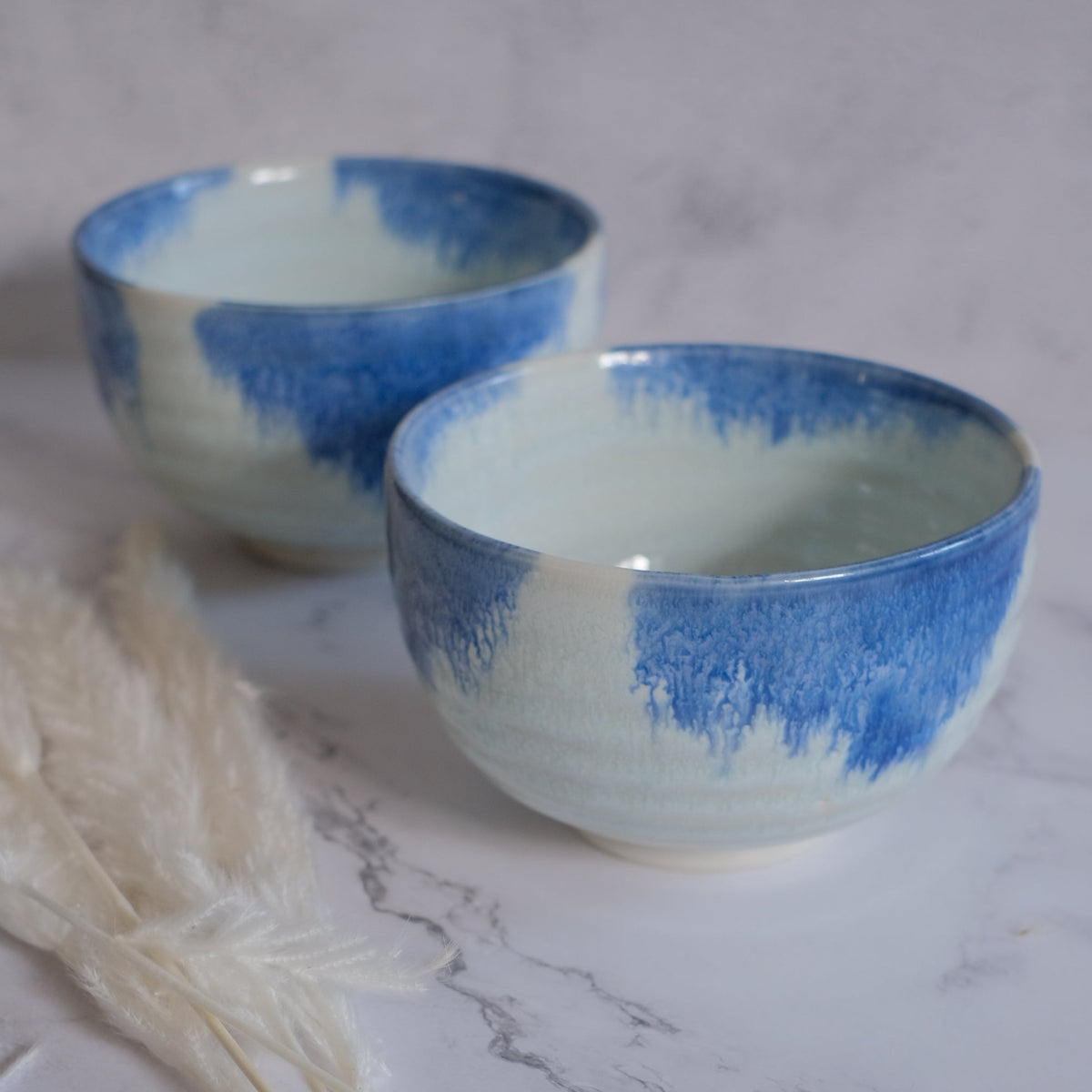 Indigo Snowdon Oversized Donburi/ Ramen Bowl – Object of Living