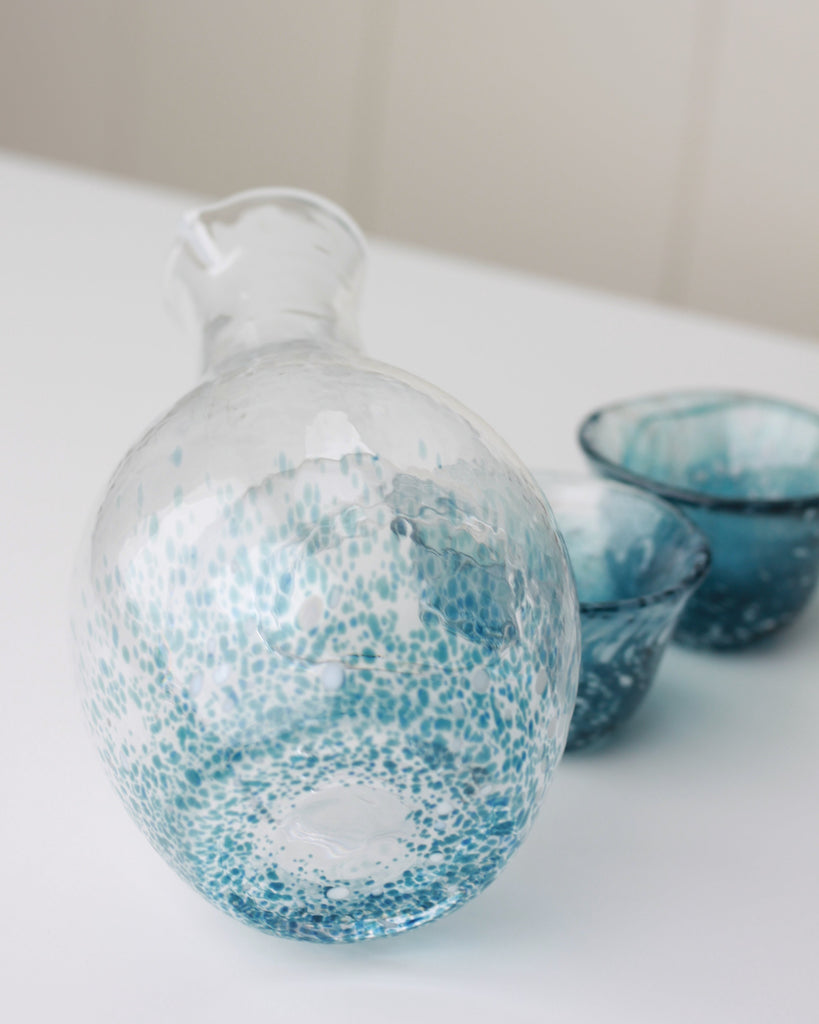 Toyo Sasaki Glass Sake Set - Starry Sea – Object of Living